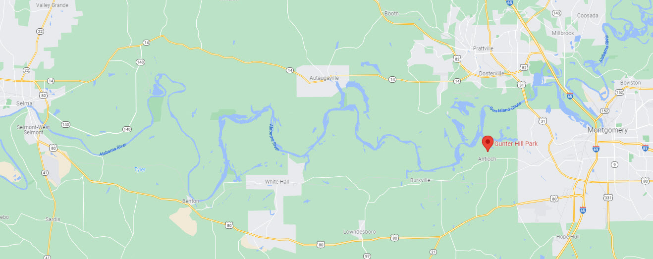 Dec. 22, 2021 | Gunter Hill Park, Montgomery, AL – 2022 Travels